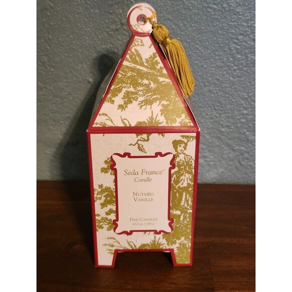 Seda France | Accents | Seda France Candle Nutmeg Vanilla New In Box ...